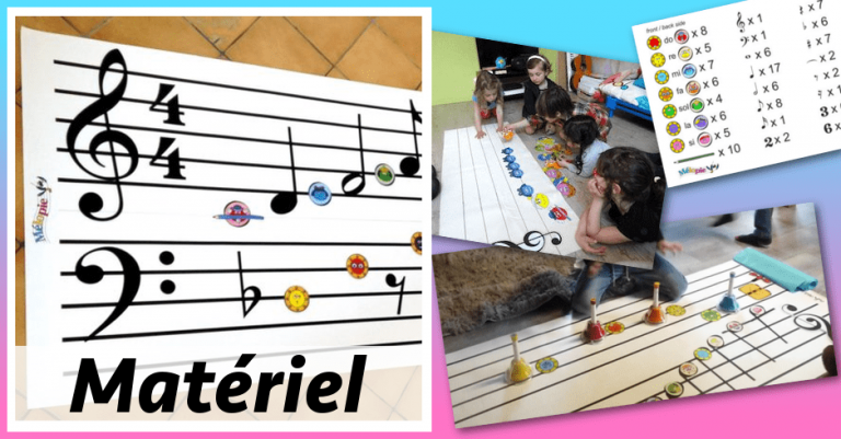 Jeu de musique : Rythmes et notes de musique pour enfants | MÉLOPIE