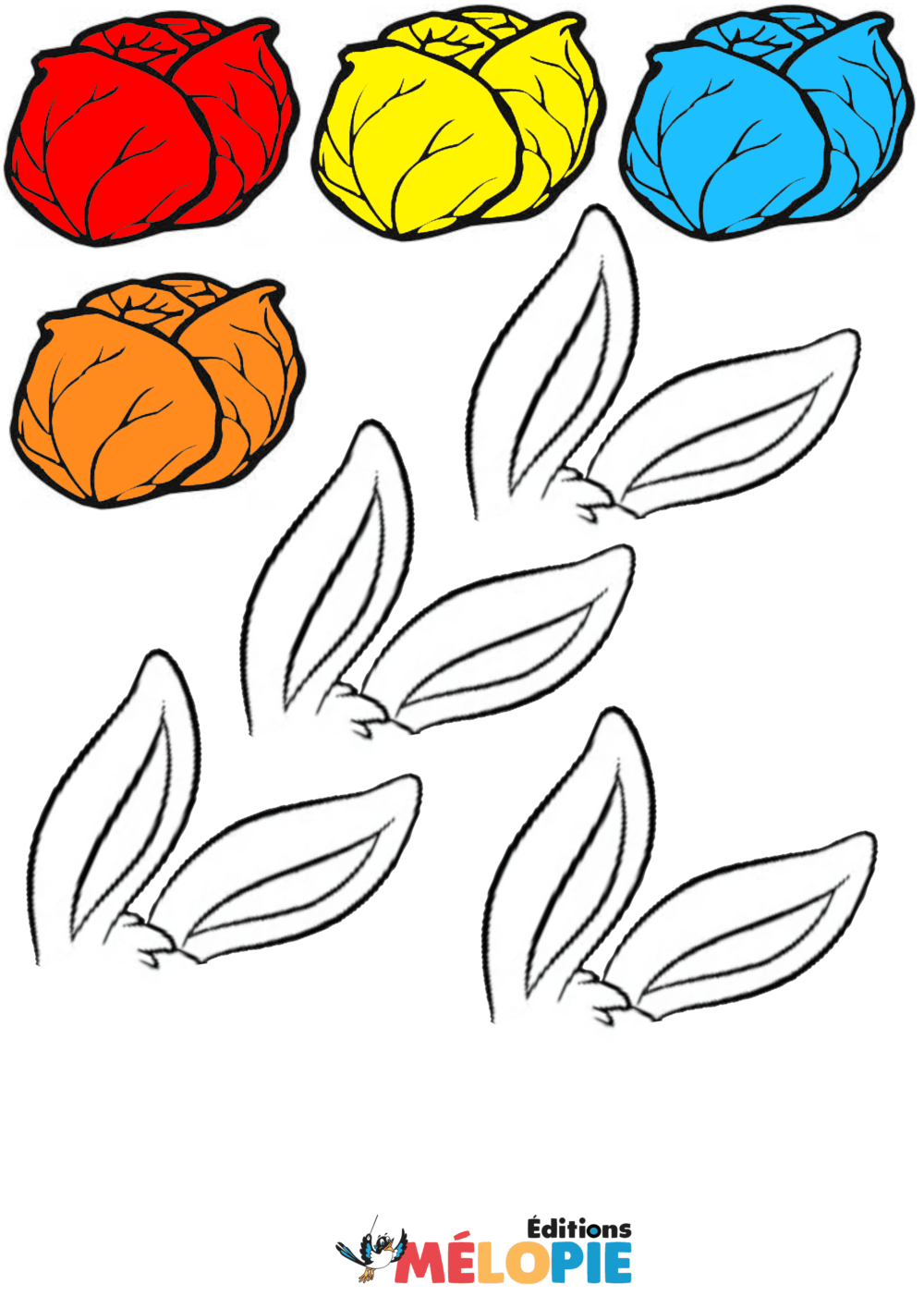 Mon petit lapin comptine partition et paroles - Éditions Mélopie