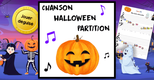 Chanson Halloween, compilation et partition - Éditions Mélopie